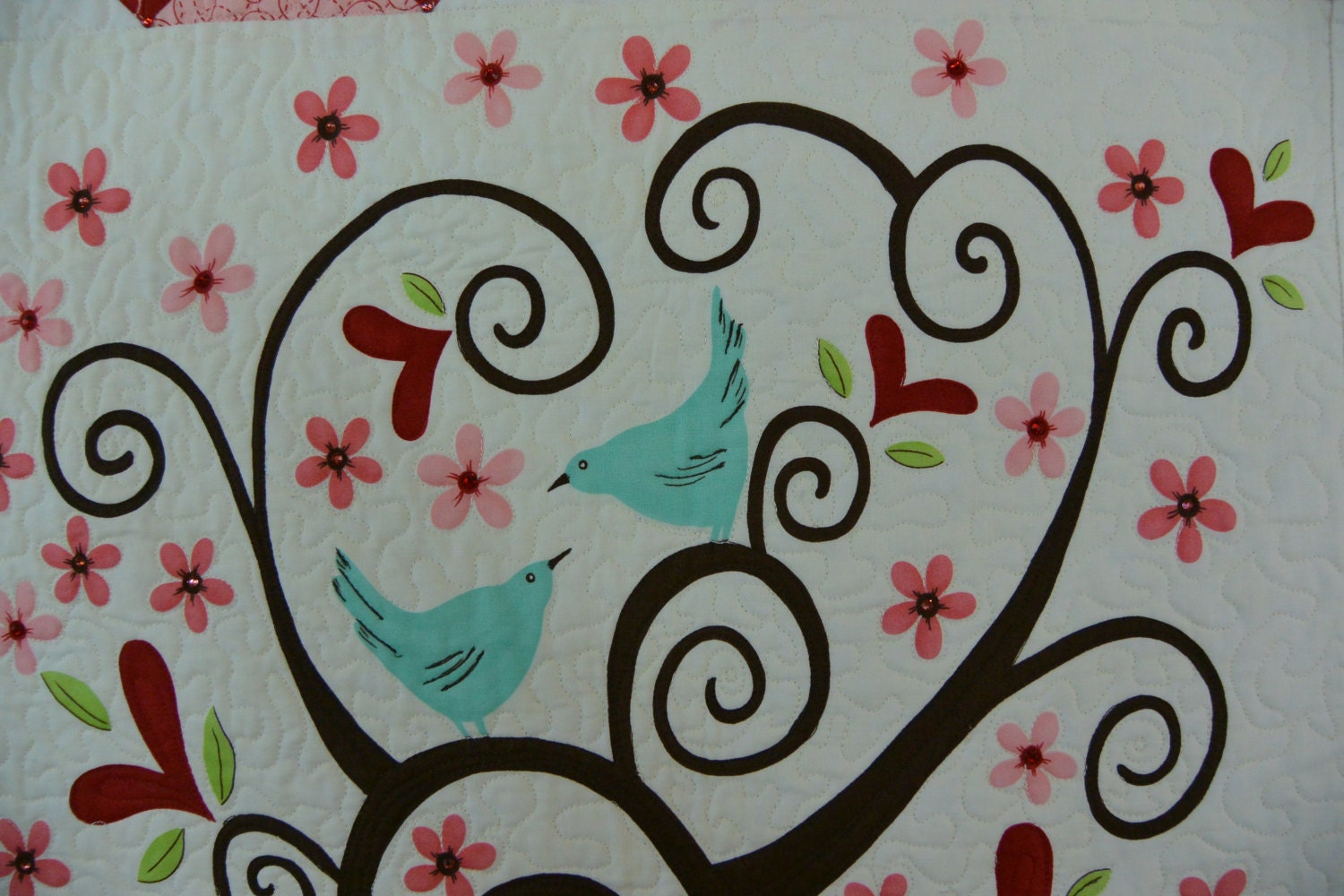 Spring Love Quilt - Etsy