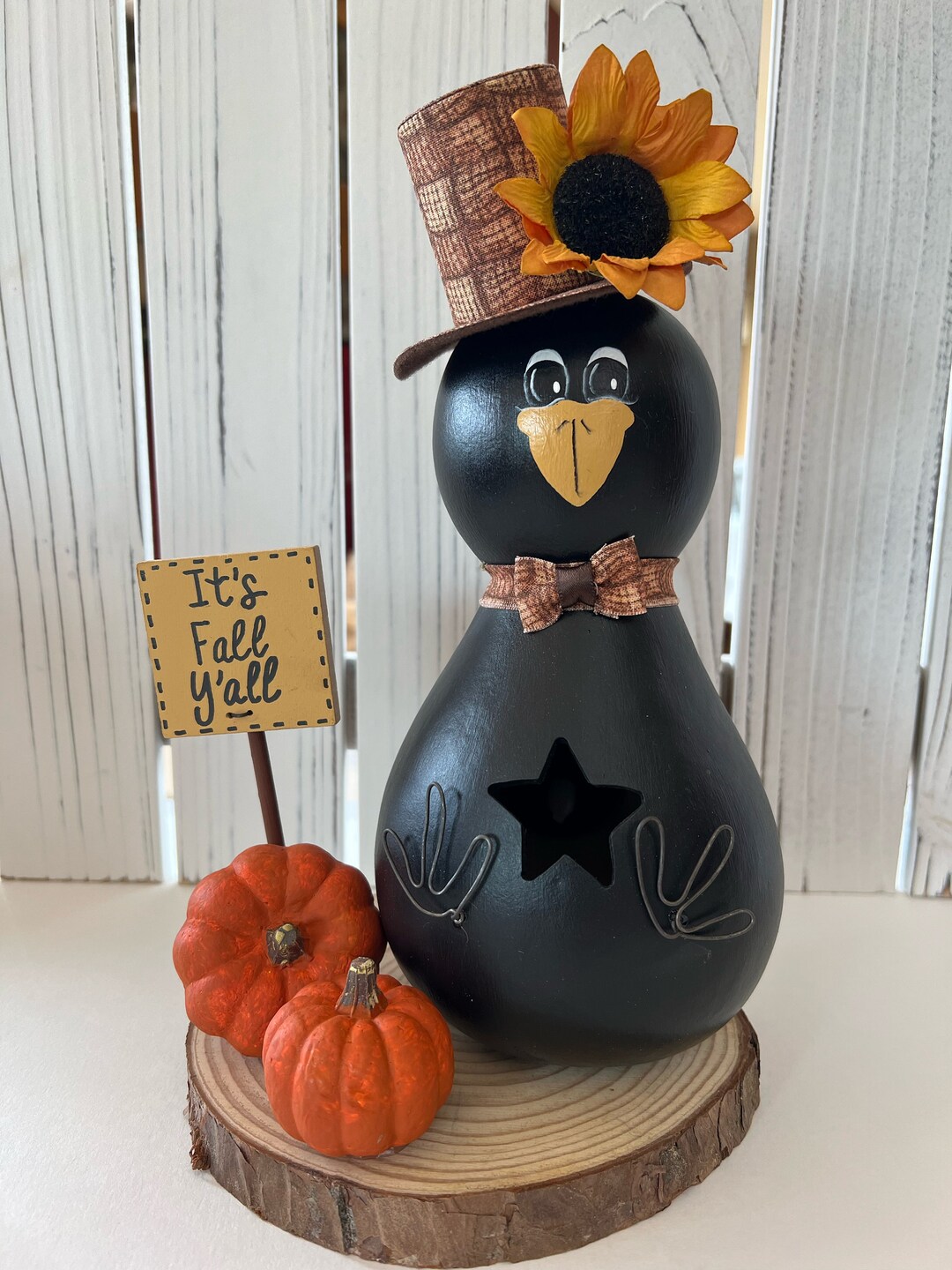 Carl the Crow - Etsy