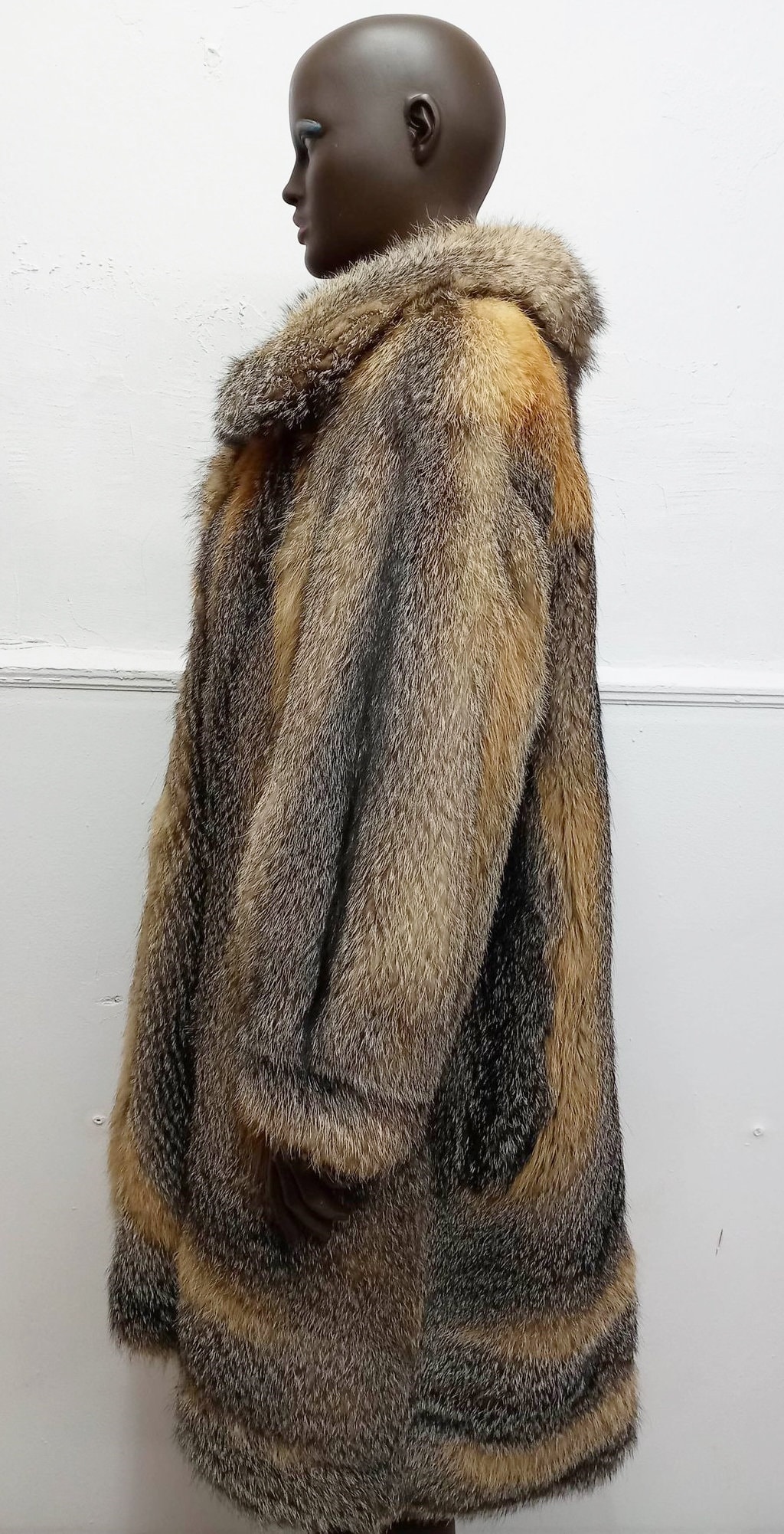 Classy Fox Fur Coat Women Fox Fur Coatluxury Fox Fur - Etsy