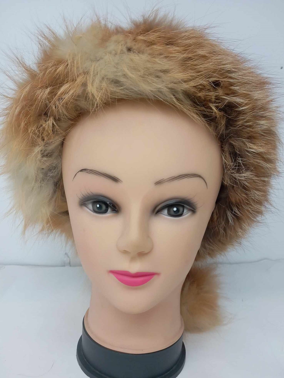 Classy Fox Fur Headband, Fox Fur Headband, Fox Fur Badana,fox Fur ...