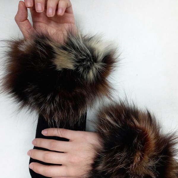Fur Cuffs - Etsy