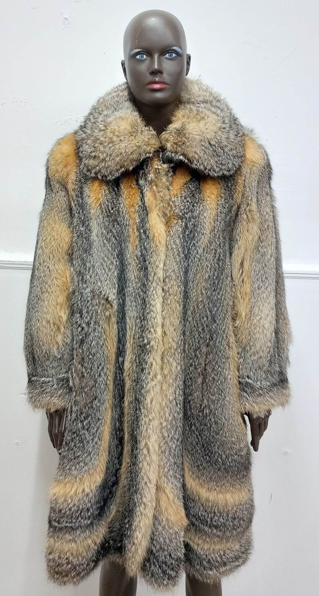 Classy Fox Fur Coat, Women Fox Fur Coat,luxury Fox Fur Coat,fox Fur ...