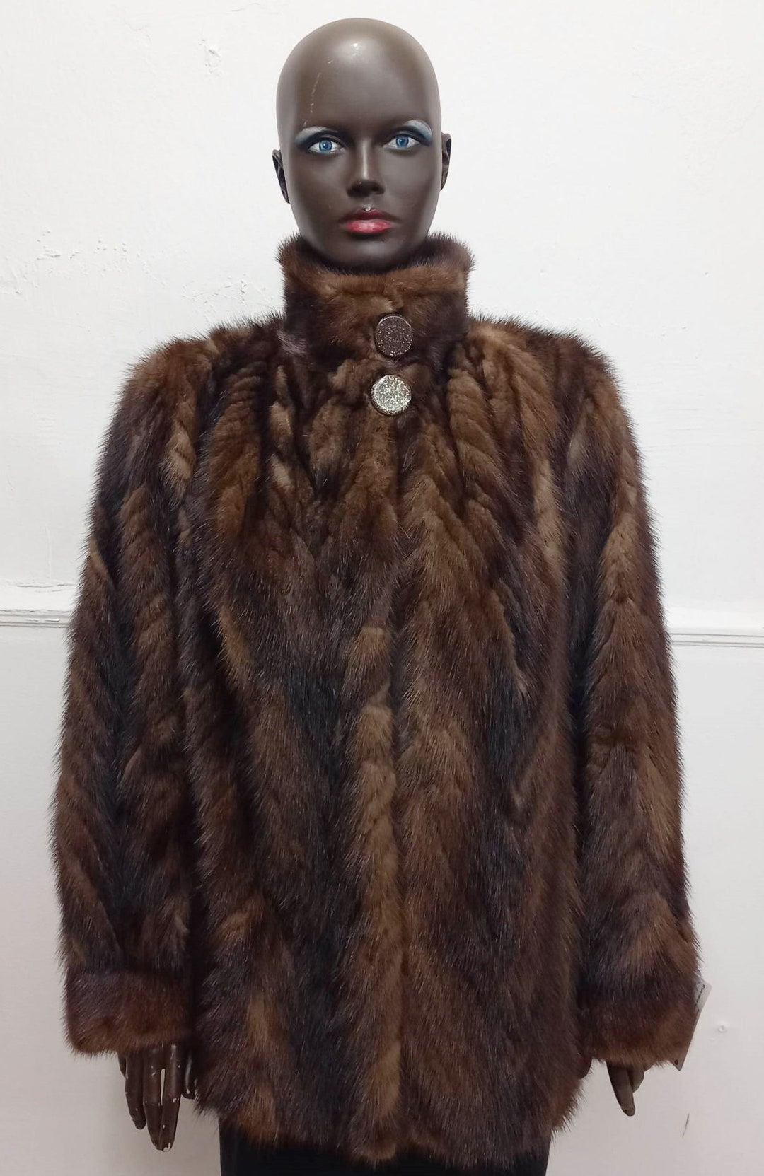 Brown Mink Fur Jacket, Mink Fur Jacket, Mink Fur Jacket, Women Fur ...