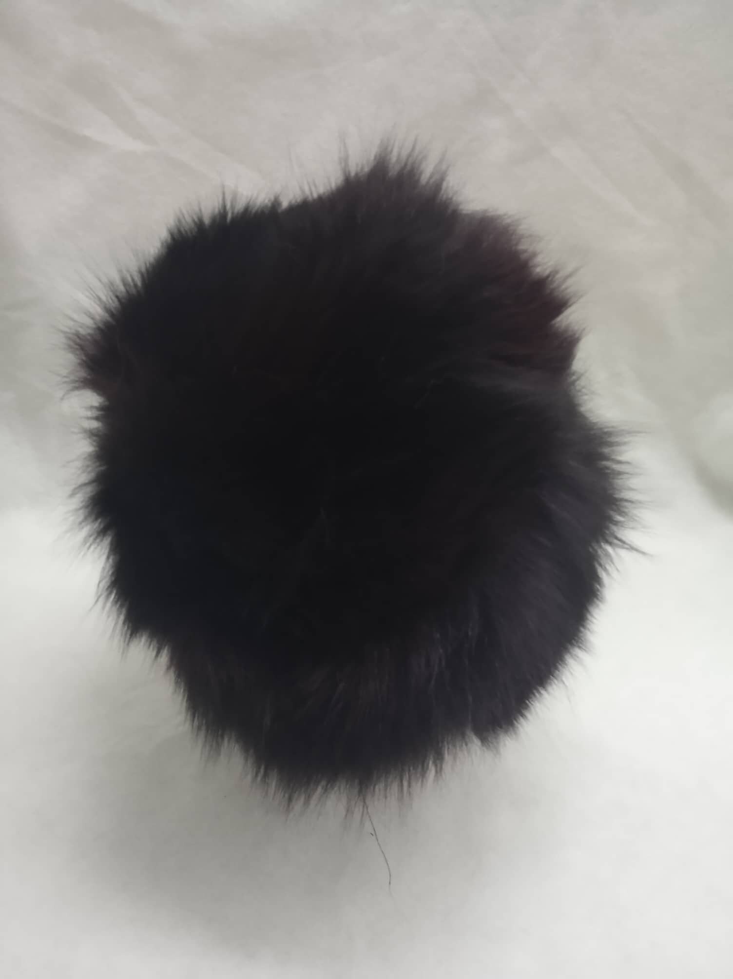 Classy Fox Hat Luxury Fox Fur Hat Natural Fox Fur Beret Fox - Etsy