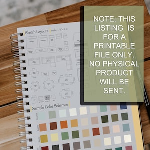 Home Building Planner - Printable Guide, Organization for New Home ...