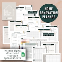 Home Building Planner, Custom Home Planner, New House Construction, New ...