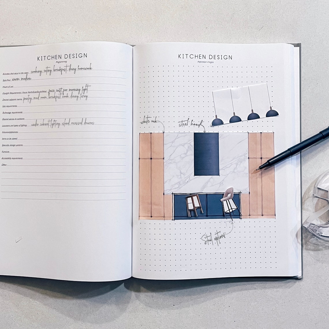 New Home Planner, Custom Home Design Journal, Home Building Binder ...