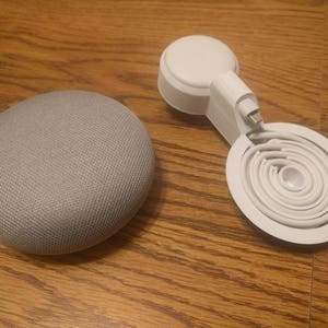 Google Home Mini Invisible Outlet Socket Wall Mount No Screws, No ...