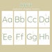 Alphabet Display Letters Printable - Etsy