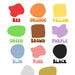 Printable Colors Chart (minimalist Classroom) - Etsy