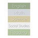 Subject Labels Minimalist Classroom printable - Etsy