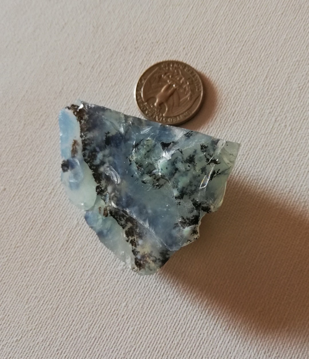 Blue Opal (andean Blue Opal) / Opalo Azúl (opalo Andino) 1 Specimen / 1 ...