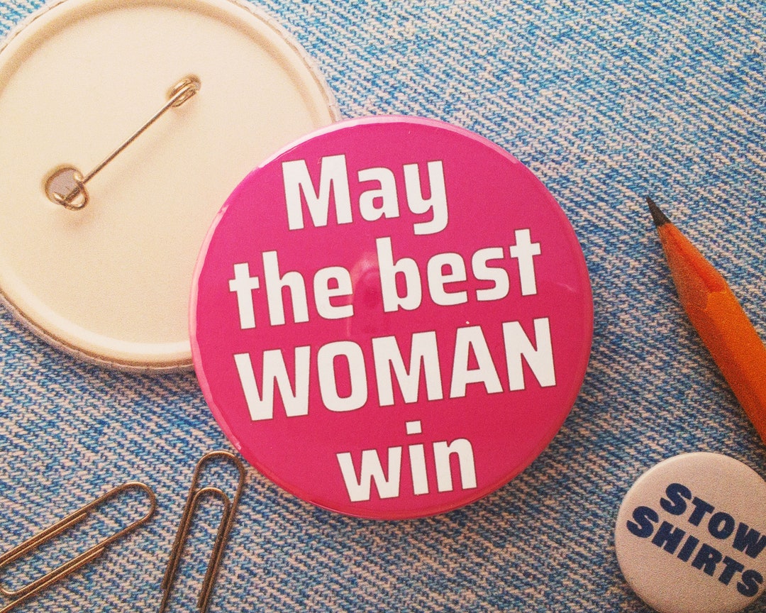 May the Best Woman Win Pin Button Badge 2020 Election Button - Etsy