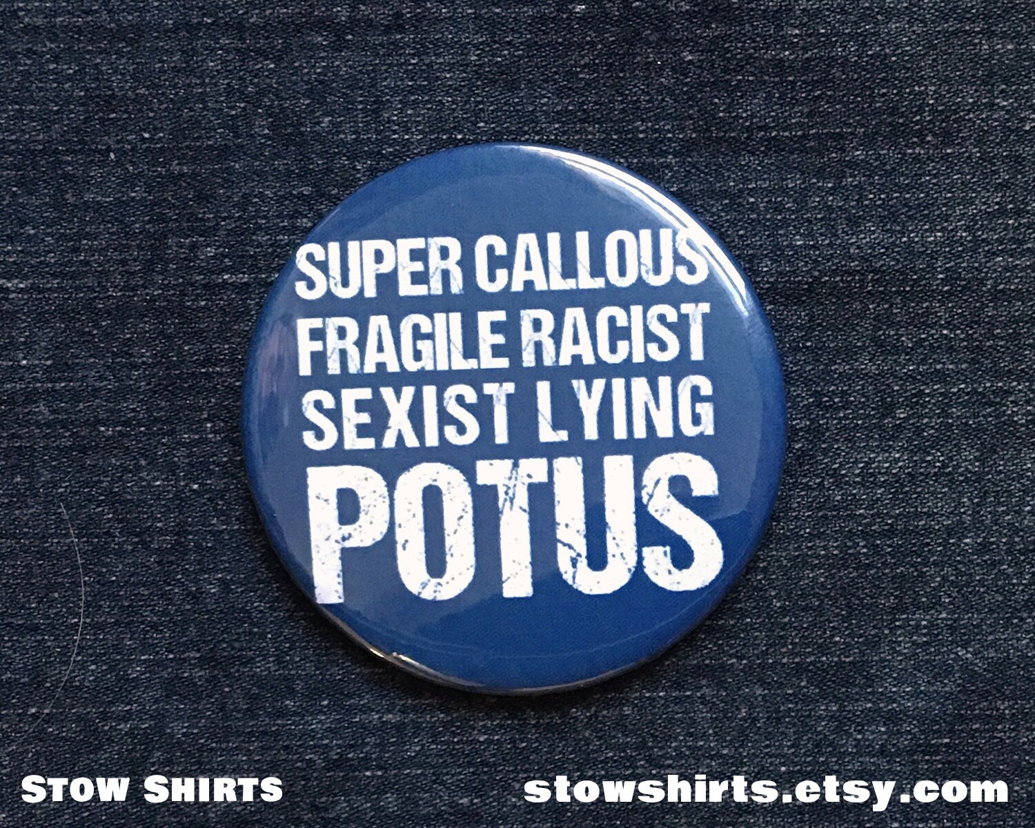 Super Callous Fragile Racist Sexist Lying POTUS anti-Trump | Etsy