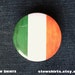 Irish Flag Badge Irish Flag Button Ireland Flag St - Etsy