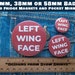 Left Wing Face, Pin Button Badge, Political Pin Badge, Pro-left Button ...