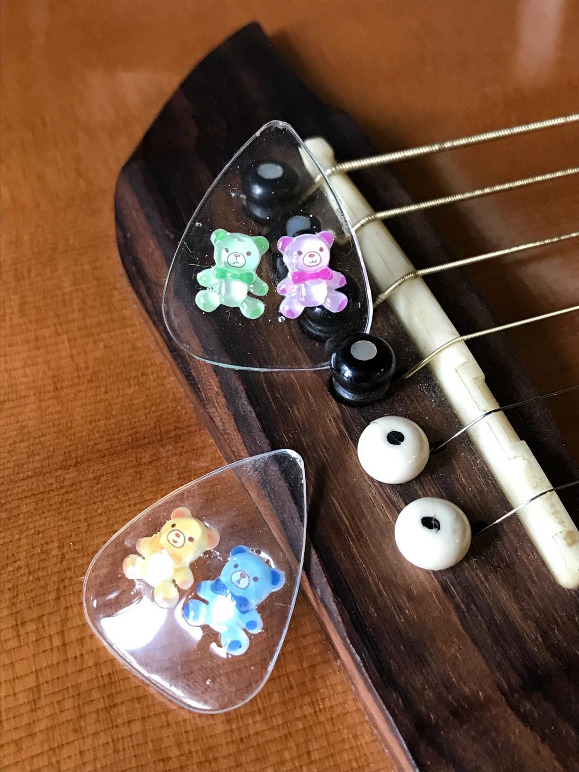 This DIY Cute Bear-themed Guitar Pick is the Perfect Choice for Music ...