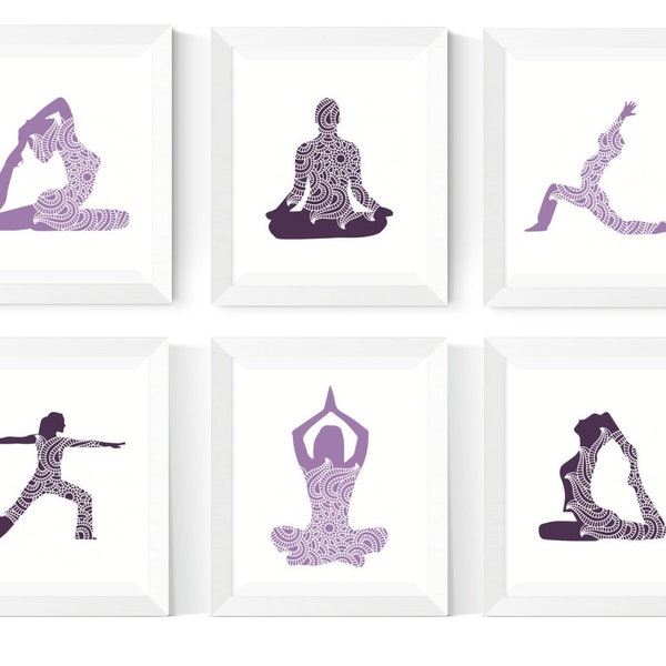 Yoga Studio Art - Etsy