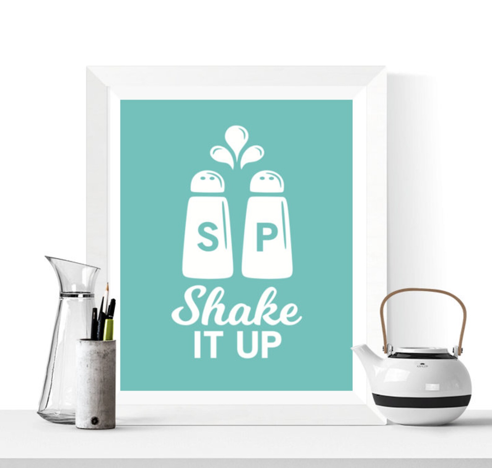 Funny Kitchen Art Kitchen Printables 6 Set Kitchen Wall - Etsy Ireland