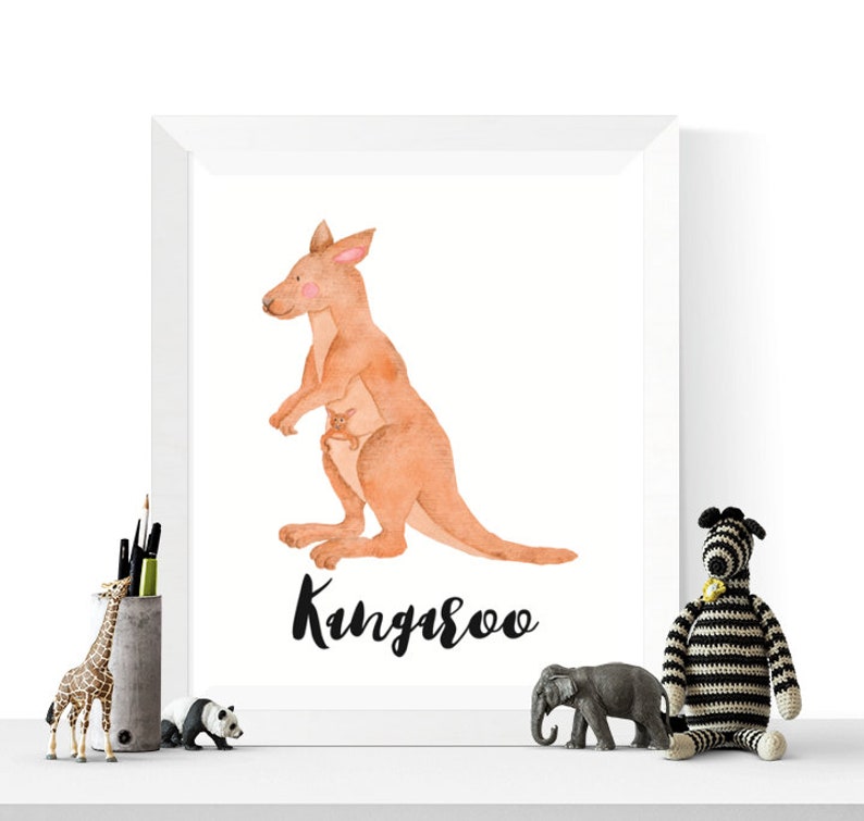 Australian Animal Printables Set of 6 Australian Animals - Etsy