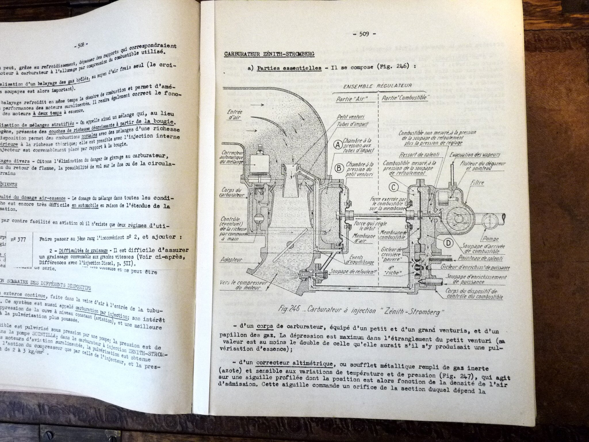 Vintage French Internal Combustion Training Manual Cours De Sciences ...