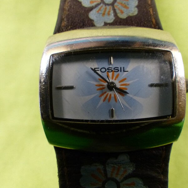 Fossil Vintage Watch - Etsy