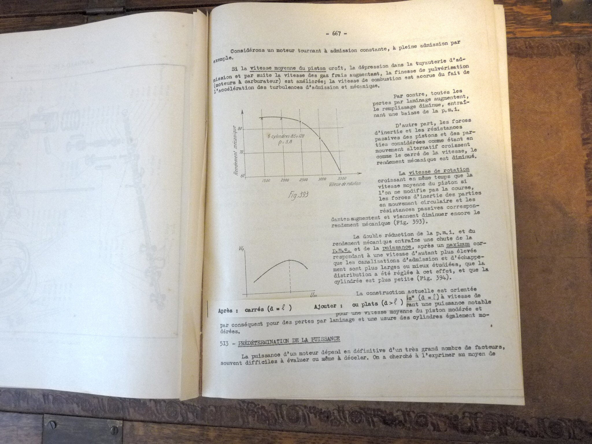 Vintage French Internal Combustion Training Manual Cours De Sciences ...