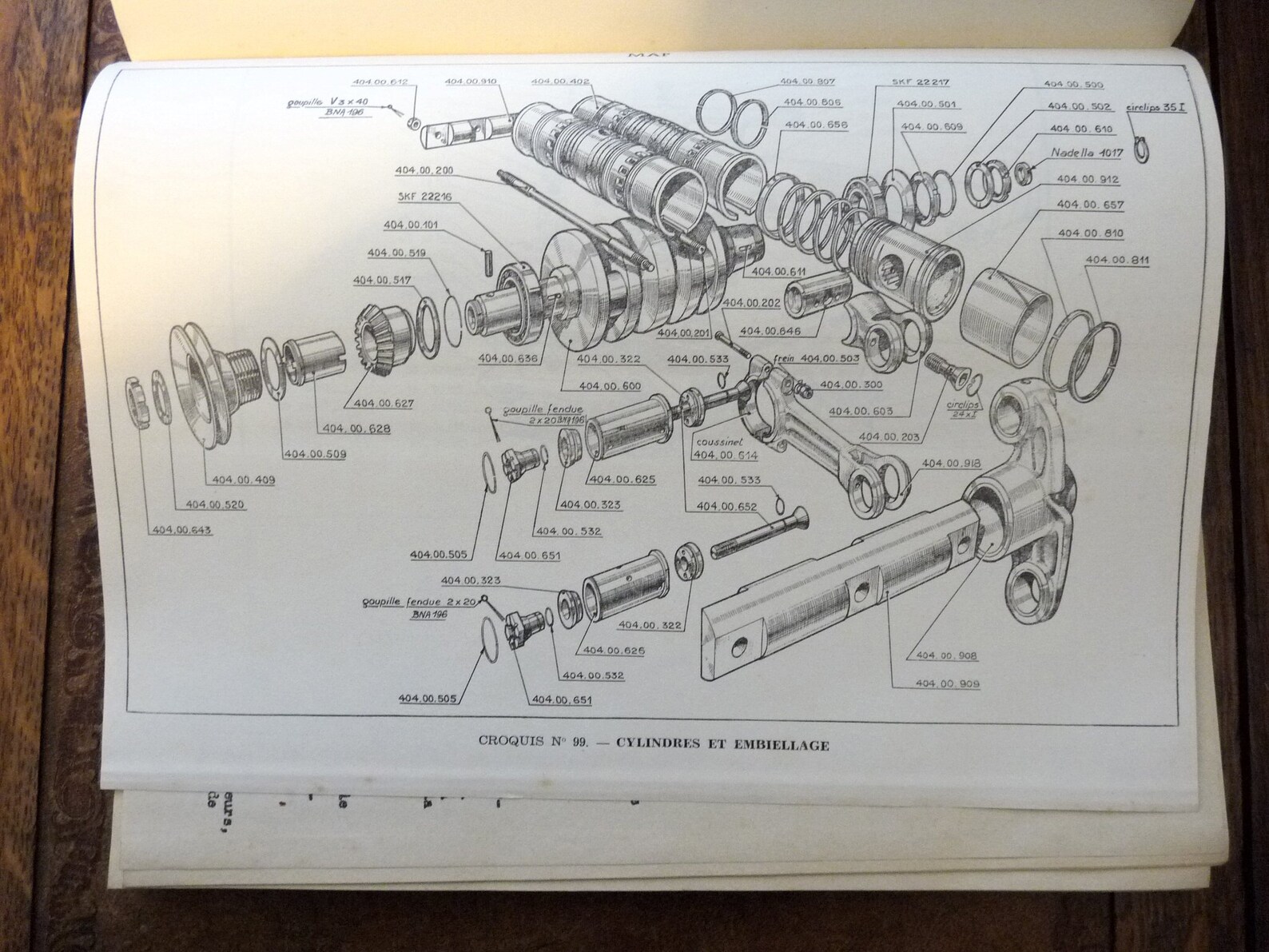 Vintage French Internal Combustion Training Manual Cours De Sciences ...