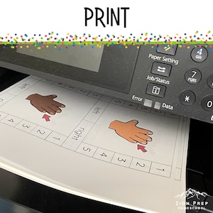 Piano Hands and Finger Clip It Cards for Young Piano Students | Piano ...