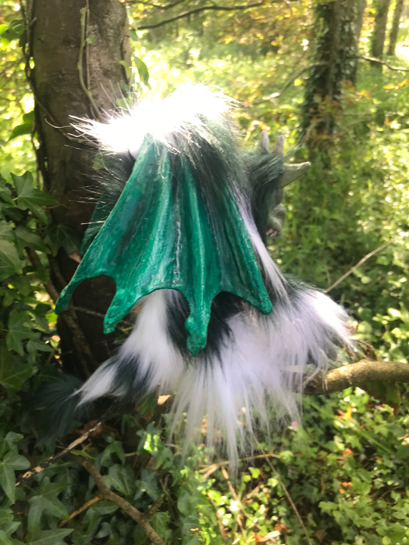 Spiderwitch original handheld Dragon puppet. | Etsy