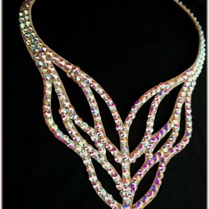Necklace, Ballroom Dance Necklace, Ballroom Jewelry, Dance Competition ...