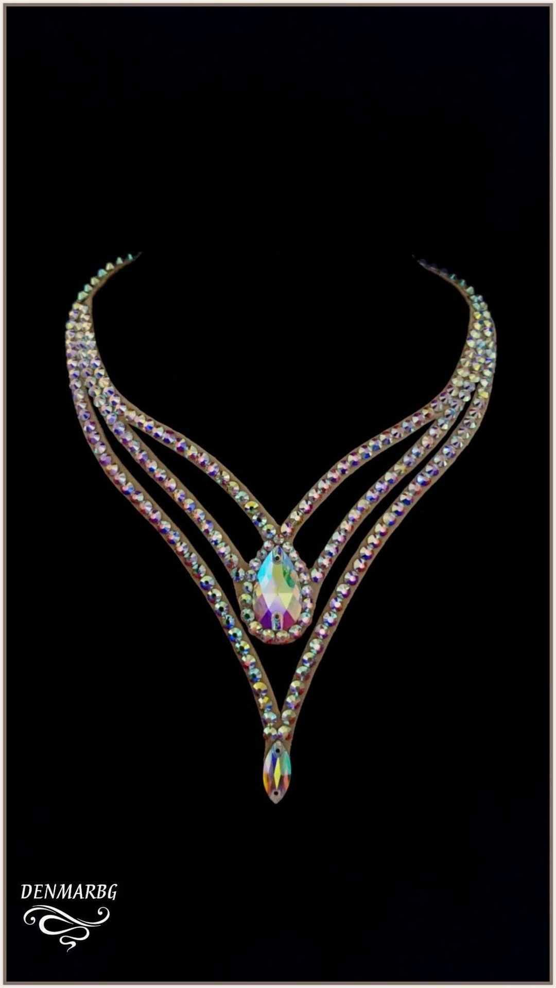 Necklace, Ballroom Jewelry, Ballroom Dance Jewelry, Latin Dance ...