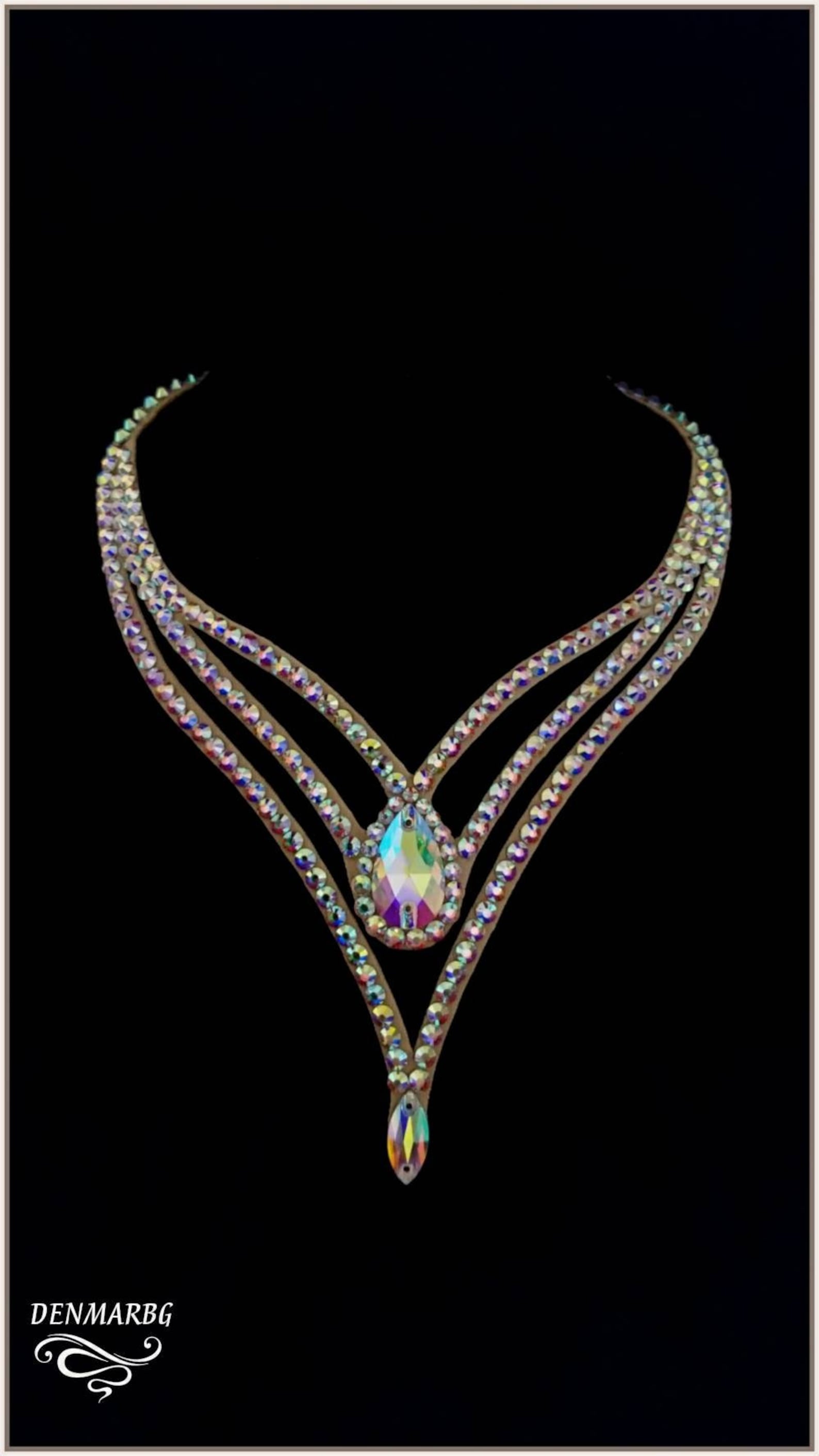 Necklace, Ballroom Jewelry, Ballroom Dance Jewelry, Latin Dance ...