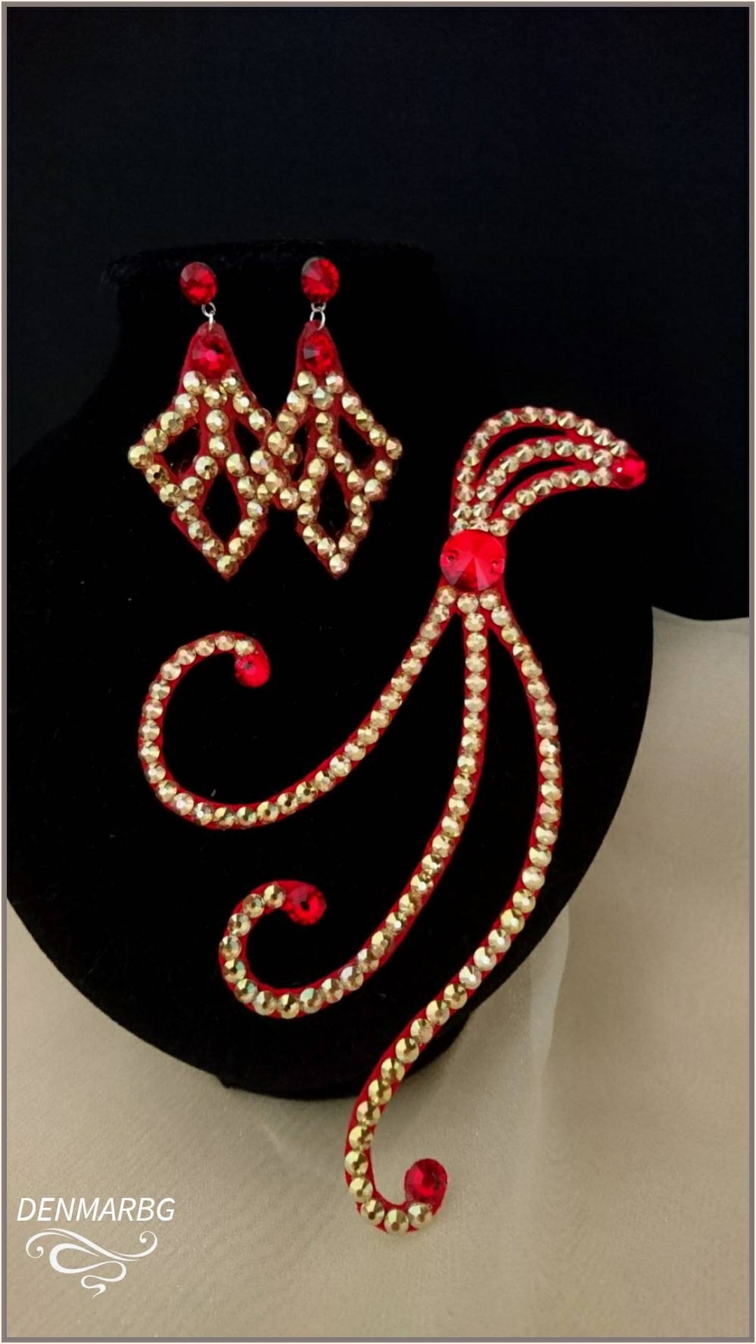 Dance Jewelry, Latin Dance Dress, Ballroom Costume Accessories ...