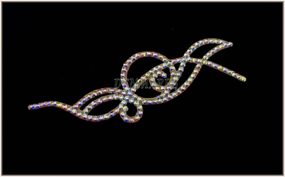 Rhinestone Dance Jewelry, Ballroom Dance Dress, Hairpiece, Costume ...