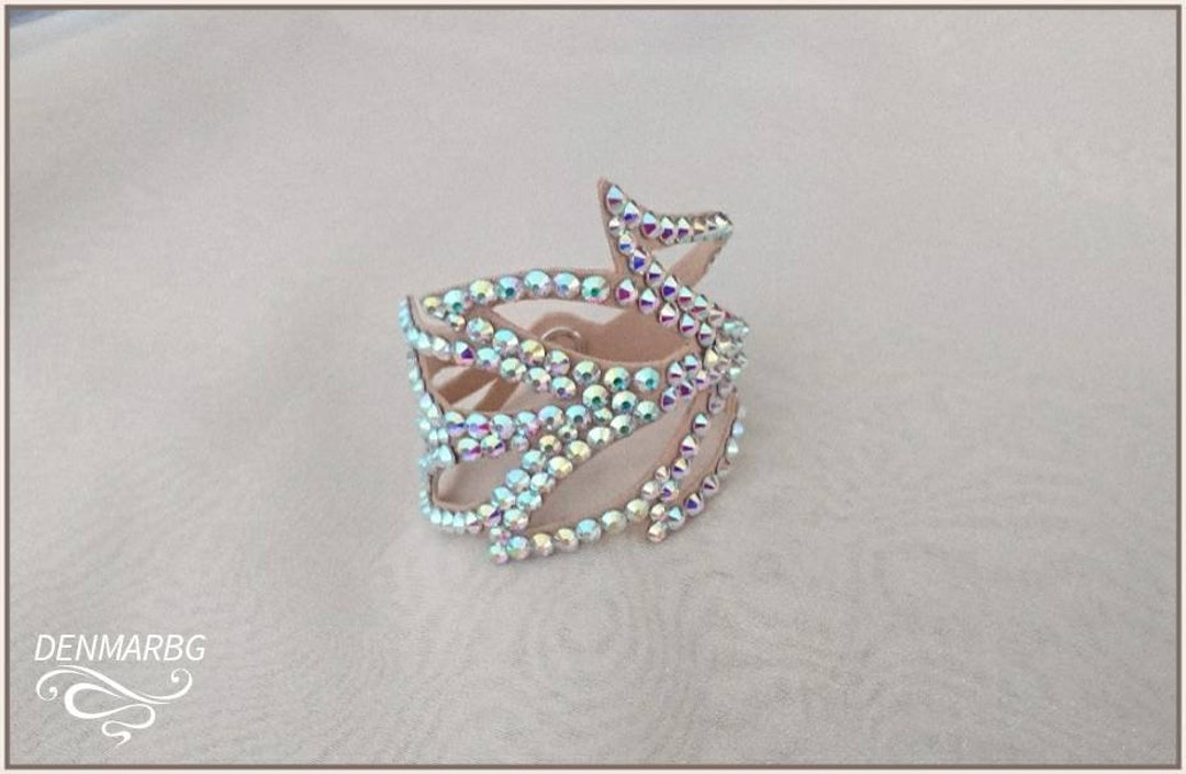 Ballroom Jewelry, Dance Cuff Accessories, Dance Bracelet, Ballroom ...