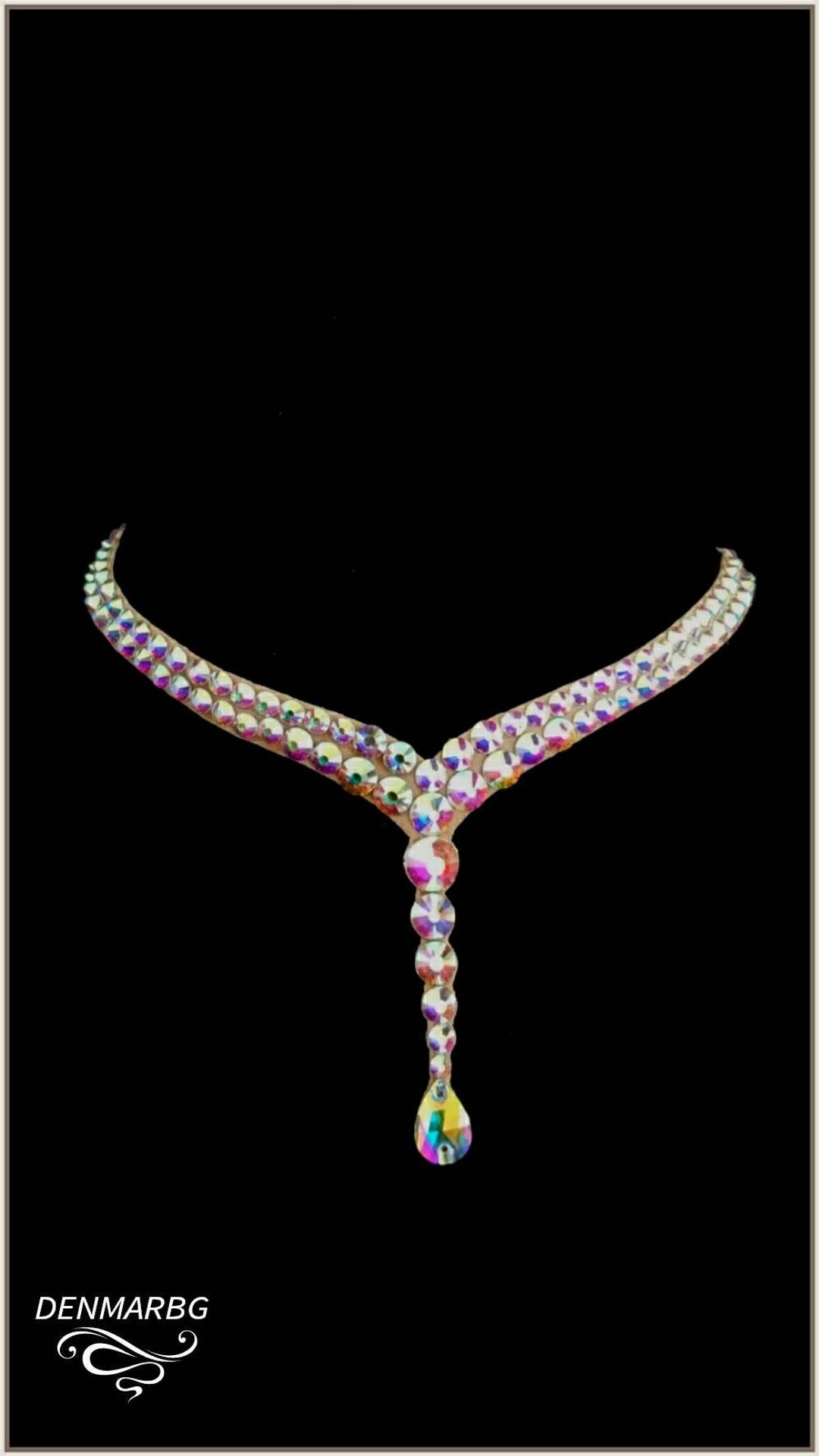 Ballroom Necklace, Ballroom Dance Jewelry, Ballroom Dance Dress ...