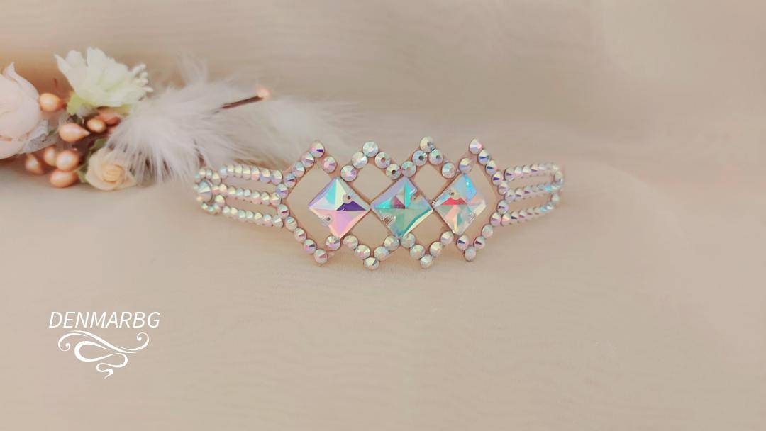 Ballroom Jewelry Dance Costume Competition Accessory Rhinestone ...