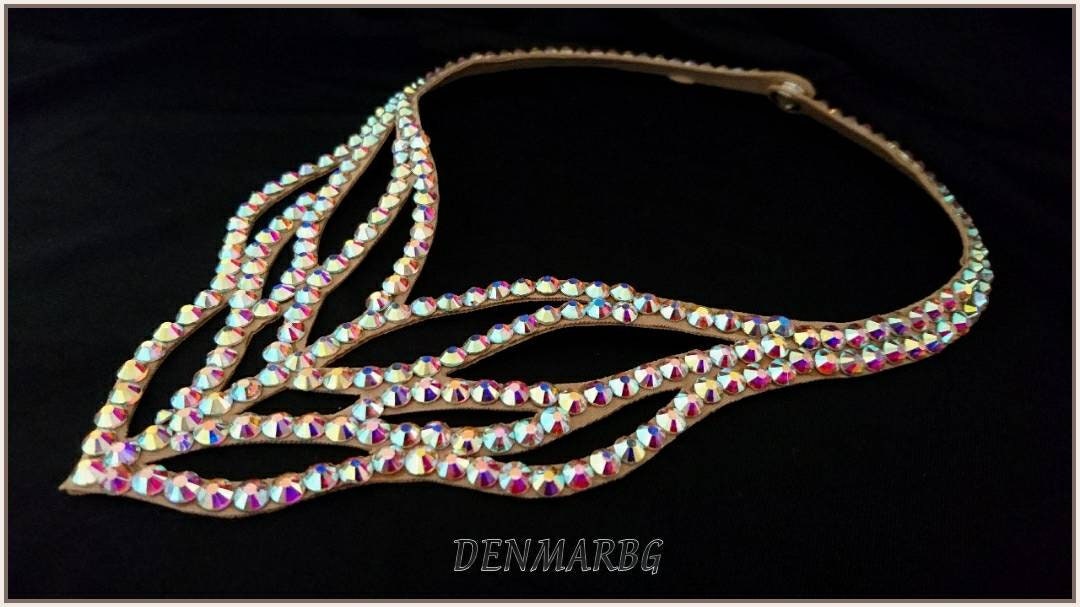 Necklace, Ballroom Dance Necklace, Ballroom Jewelry, Dance Competition ...