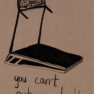 You Can't Outrun Death A4 Digital Print - Etsy