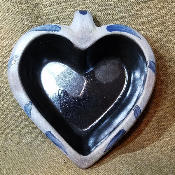 Rowe Pottery Heart - Etsy