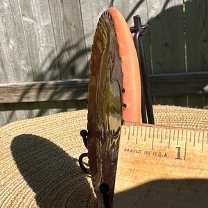 Broody Hen Plate Handmade Redware Pottery by Chris A Charlson Primitive ...