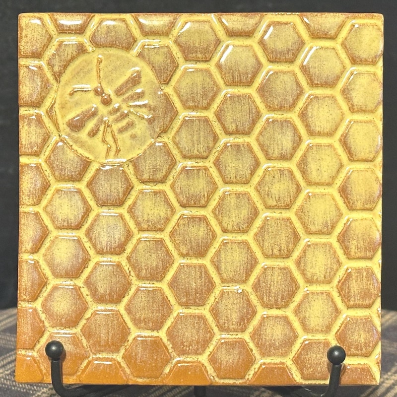 Bee Tile - Etsy