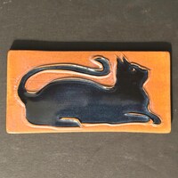 Cat Ceramic Tile. - Etsy
