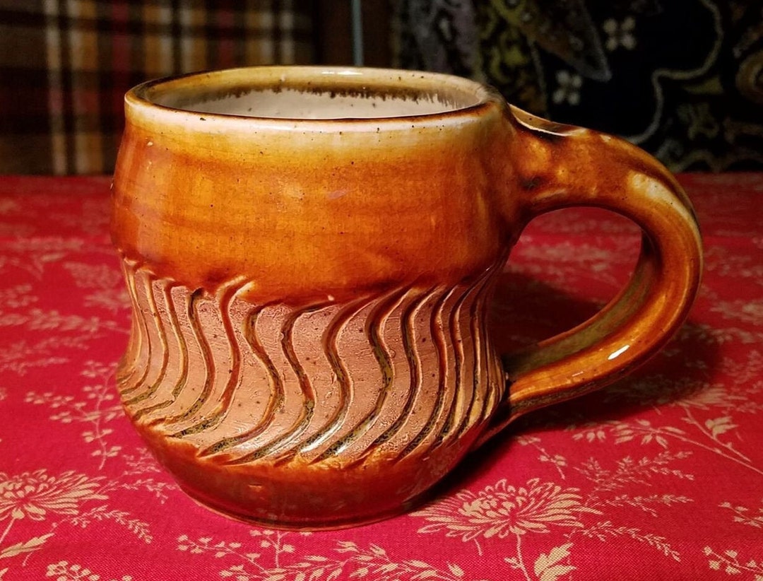 MCM Coffee Cup Mug Basin Creek Studio Pottery Ceramic Handmade Wheel ...
