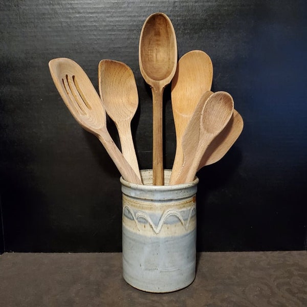 Utensil Crock - Etsy