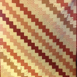 Ric Rac Path Quilt Pattern. Size 55 X 72" - Etsy