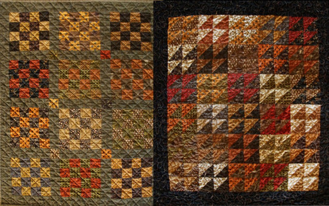 Harvest Moon Quilt Pattern by Shopgirl Quilts - Etsy