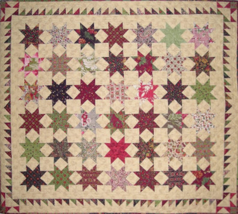 Winter Solstice Quilt Pattern by Shopgirl Quilts - Etsy