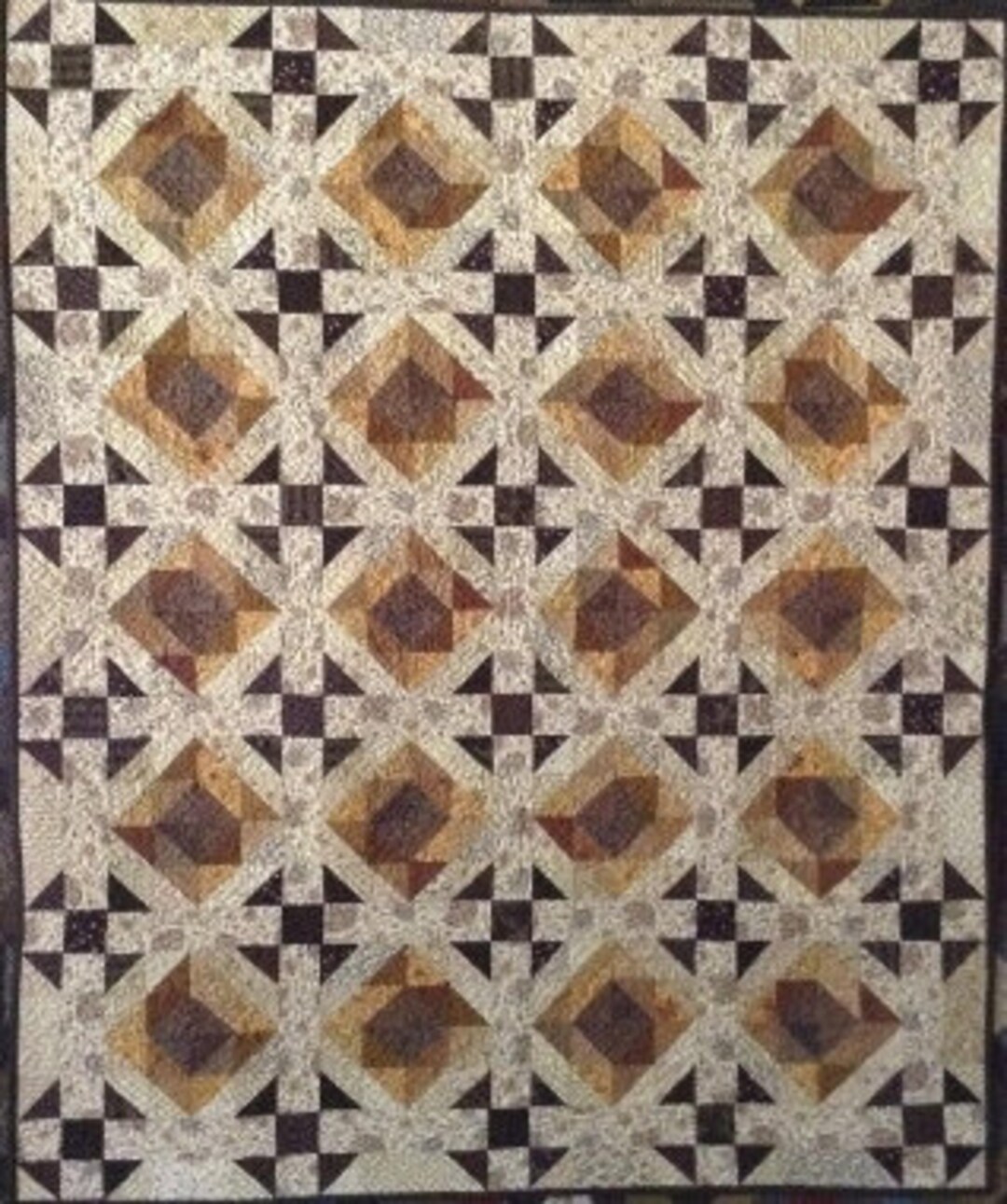 Golden Harvest Quilt Pattern by Shopgirl Quilts - Etsy